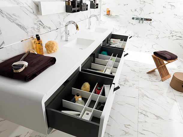 Ciclo: la nueva colección de mobiliario para el baño de Gamadecor