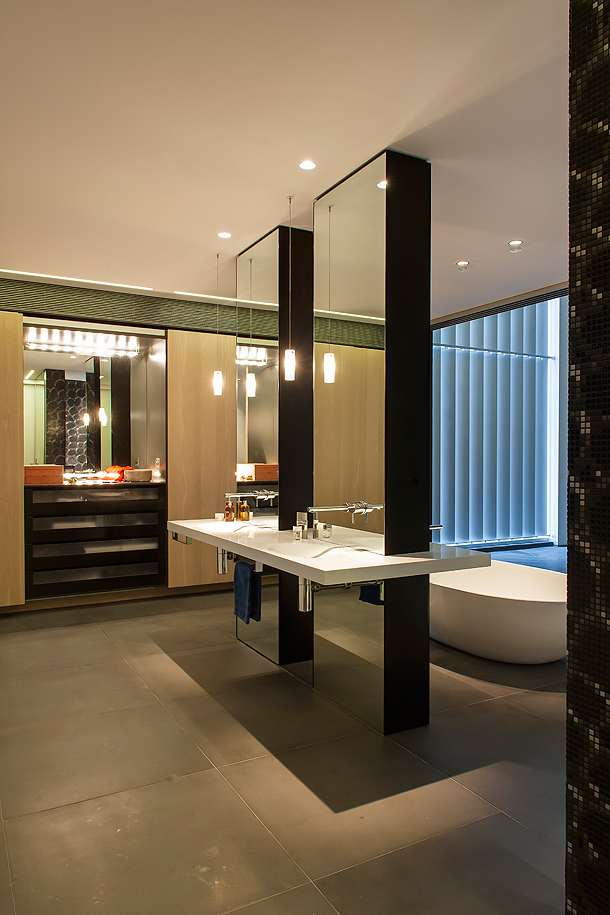 Lujoso baño en Sidney diseñado por Minosa Design